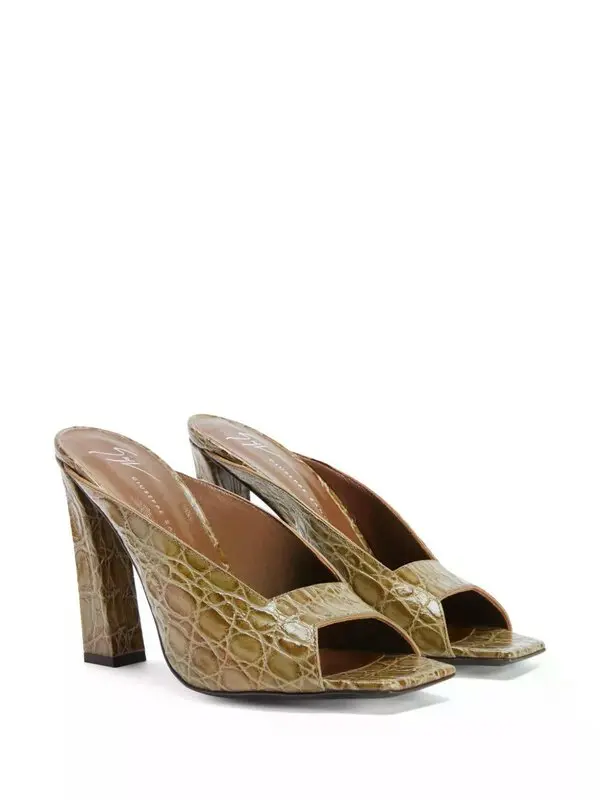 GIUSEPPE ZANOTTI 90mm Gz Mya Mules