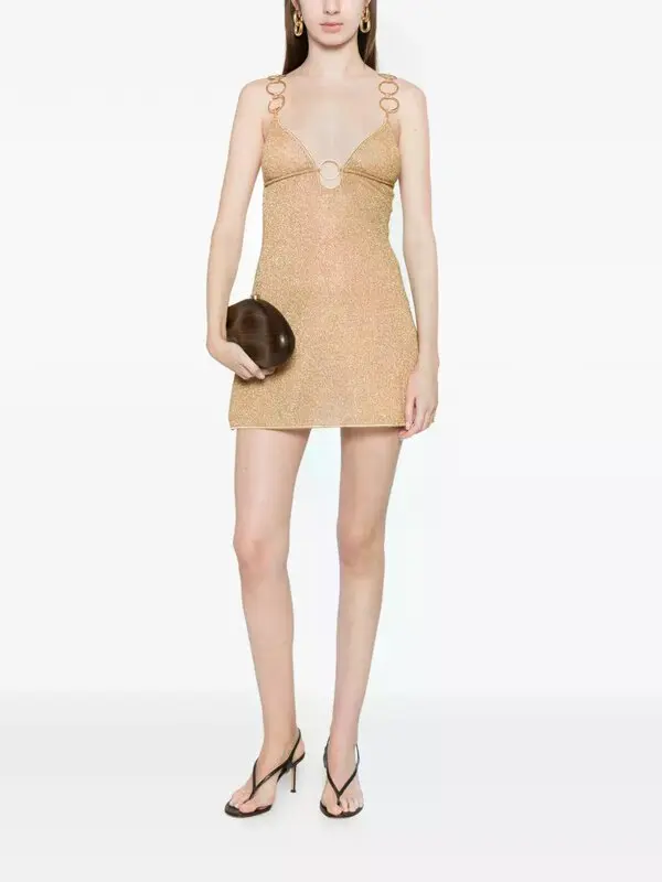 Lumiere Ring-strap Mini Dress