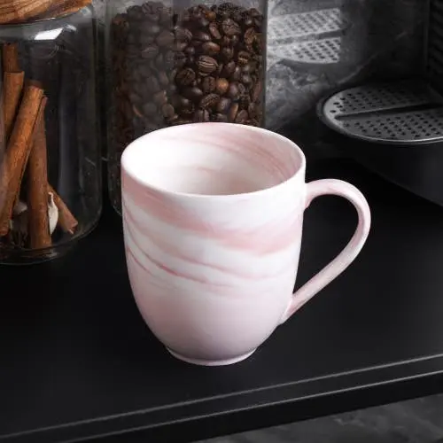 STONE + LAIN Brighton Porcelain 4-piece Mug Set - Pink