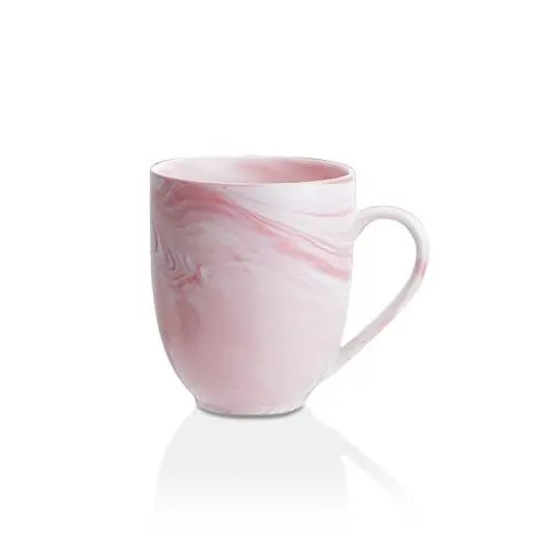STONE + LAIN Brighton Porcelain 4-piece Mug Set - Pink