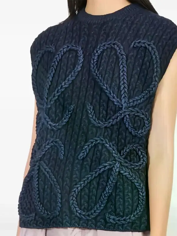 Loewe Cable-knit Vest