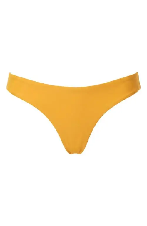 MAAJI Jungle Sway Flirt Reversible Bikini Bottoms - Open Yellow