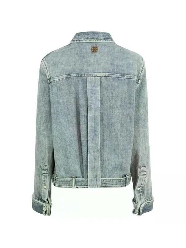 Loewe Draped Denim Shirt