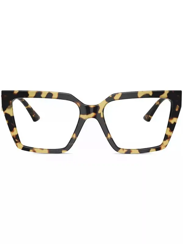 JIMMY CHOO Tortoiseshell-effect Glasses - Brown
