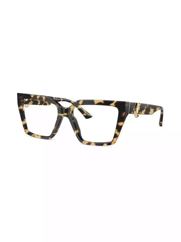 JIMMY CHOO Tortoiseshell-effect Glasses