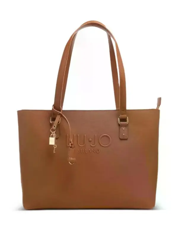 Liu Jo Embossed Padlock Shoulder Bag