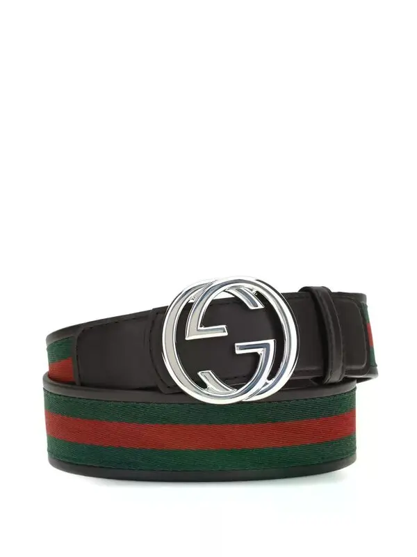 Gucci Interlocking G Buckle Reversible Belt