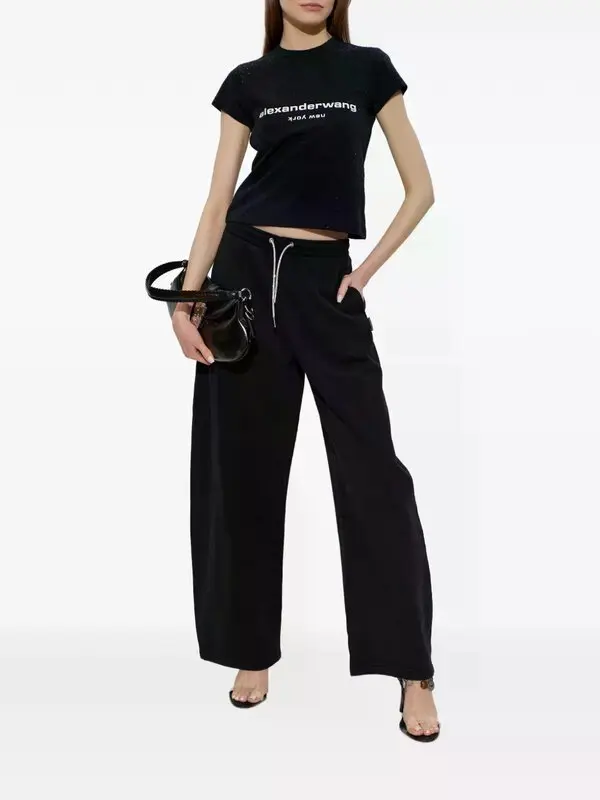 Alexander Wang Drawstring Trousers - Black