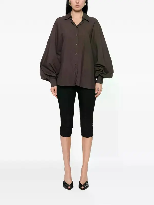 SOSUE Buttoned Shirt - Brown