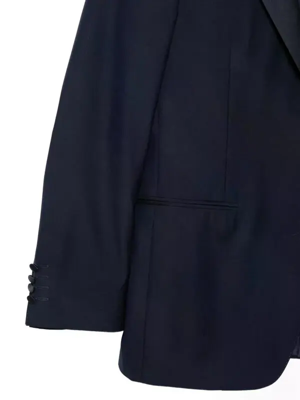 Canali Peak-lapel Suit - Blue