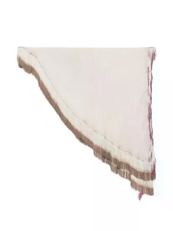 Faliero Sarti New Can Can Fringed Scarf - Neutrals