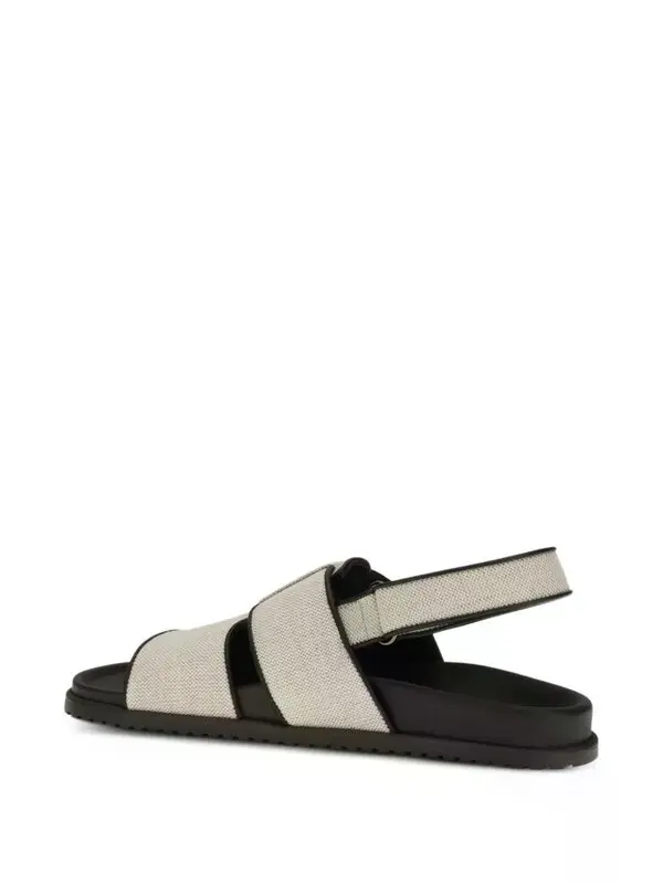 Dolce & Gabbana Dg-detail Flatform Sandals - Neutrals