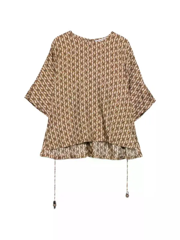 Max Mara Printed Blouse