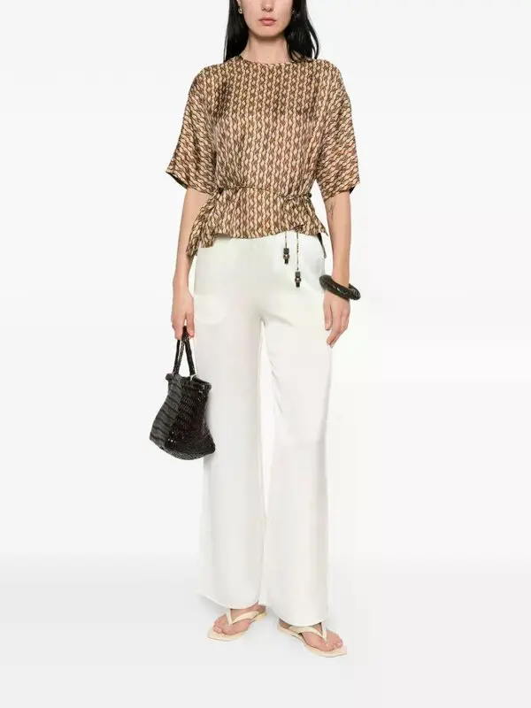 Max Mara Printed Blouse