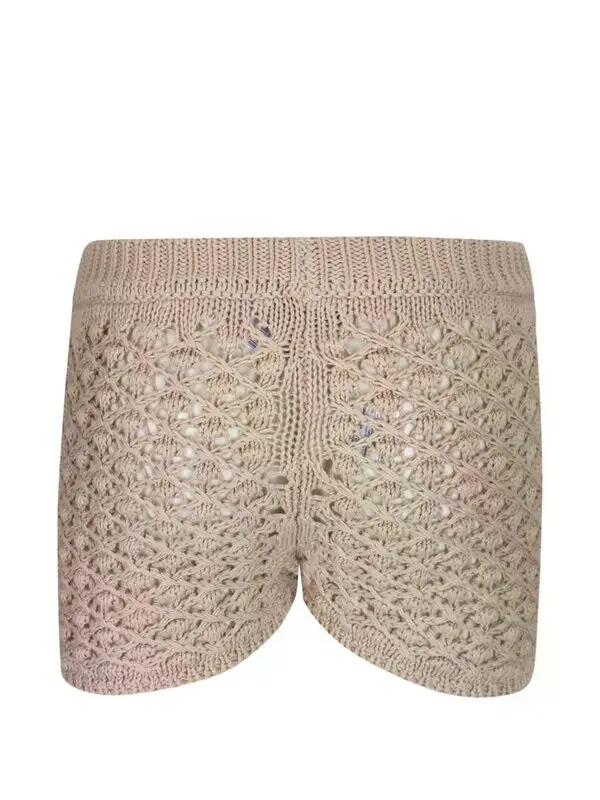ELY ELY Open Knit Shorts