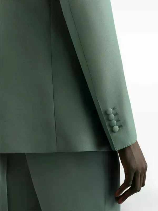 Dolce & Gabbana Button-fastening Blazer - Green