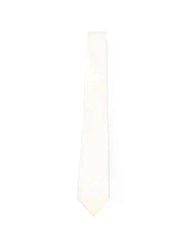 TOM FORD Textured Tie - Neutrals