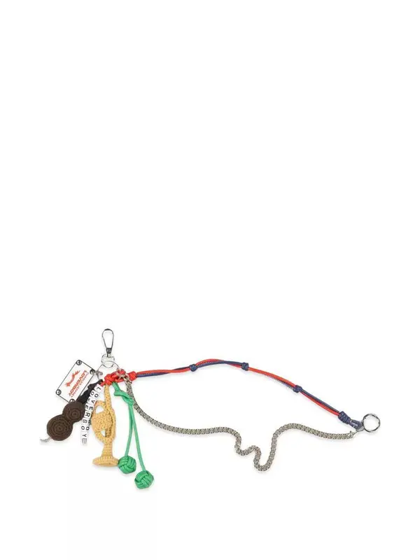 CHARLES JEFFREY Character Crochet Bag Charm - Green
