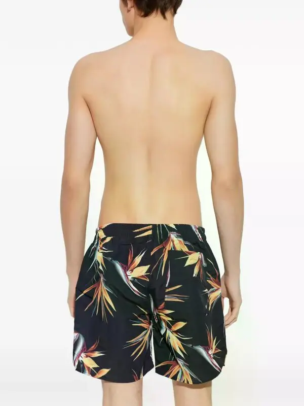 Rhude Floral Drawstring Swim Shorts
