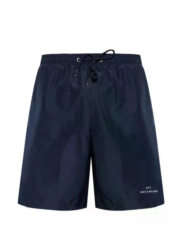 Paul & Shark Drawstring Swim Shorts - Blue