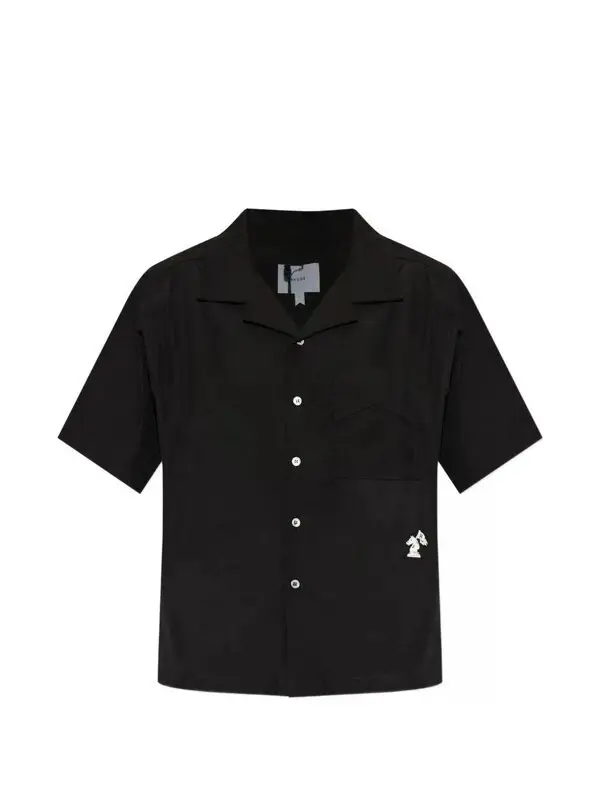 Rhude Short-sleeve Embroidered Shirt
