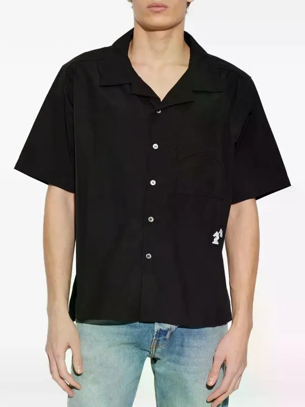 Rhude Short-sleeve Embroidered Shirt