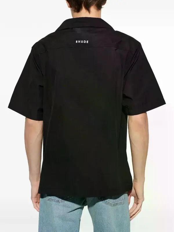 Rhude Short-sleeve Embroidered Shirt