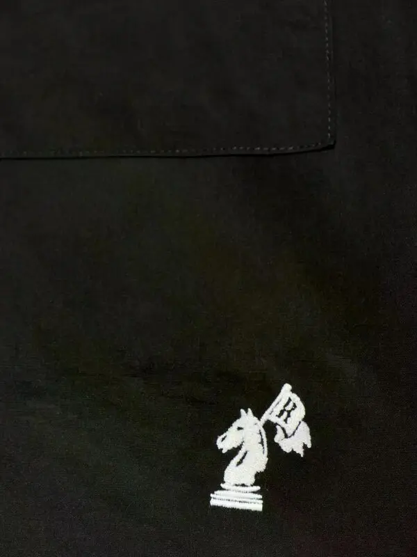 Rhude Short-sleeve Embroidered Shirt