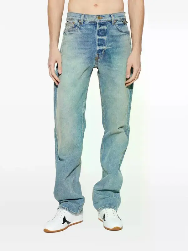 Rhude Straight Jeans - Blue
