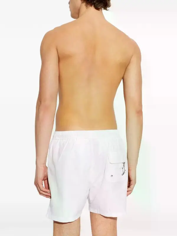 Paul & Shark Logo-print Swim Shorts