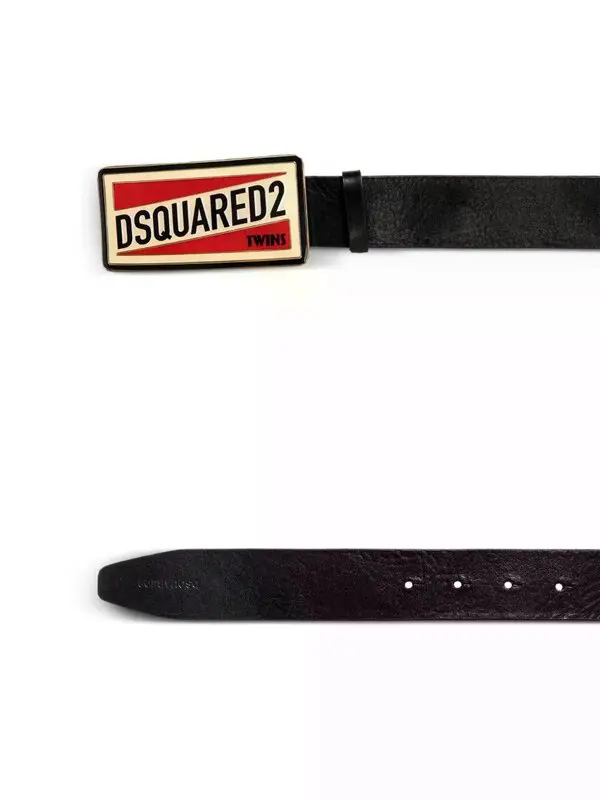 Dsquared2 Logo-buckle Belt - Black