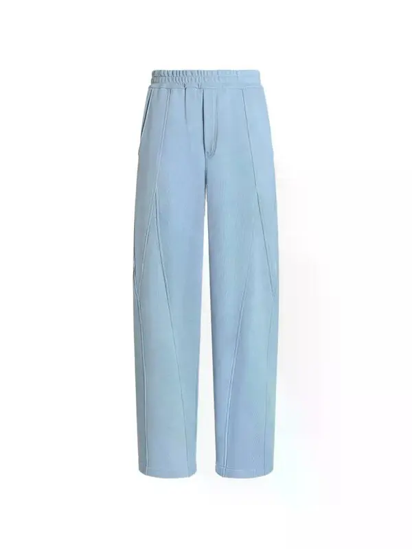 Dolce & Gabbana Treated Jersey Trousers - Blue