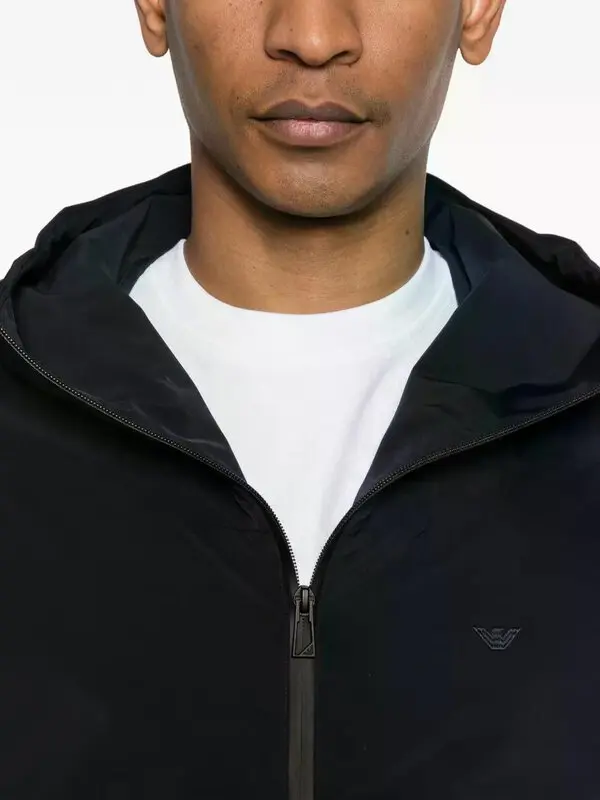 Emporio Armani Hooded Zip-up Jacket
