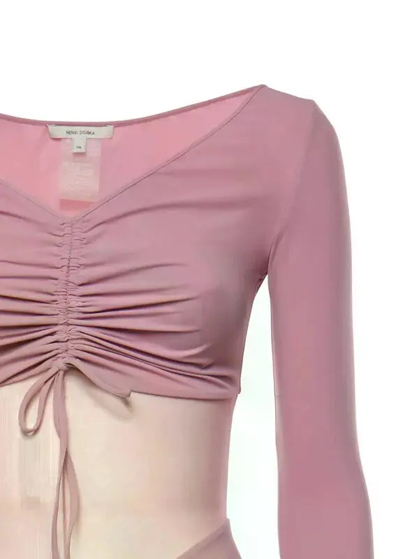 NENSI DOJAKA Ruched Mini Dress