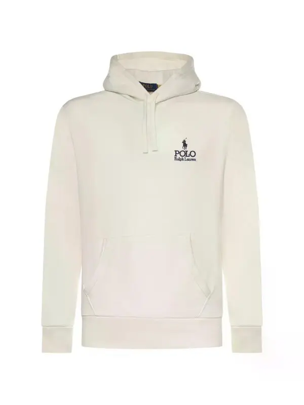 Polo Ralph Lauren Logo-detail Hoodie - White