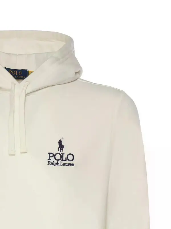 Polo Ralph Lauren Logo-detail Hoodie - White