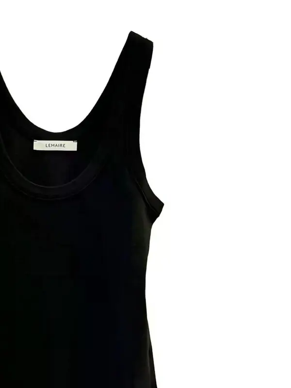 LEMAIRE Scoop-neck Tank Top - Black