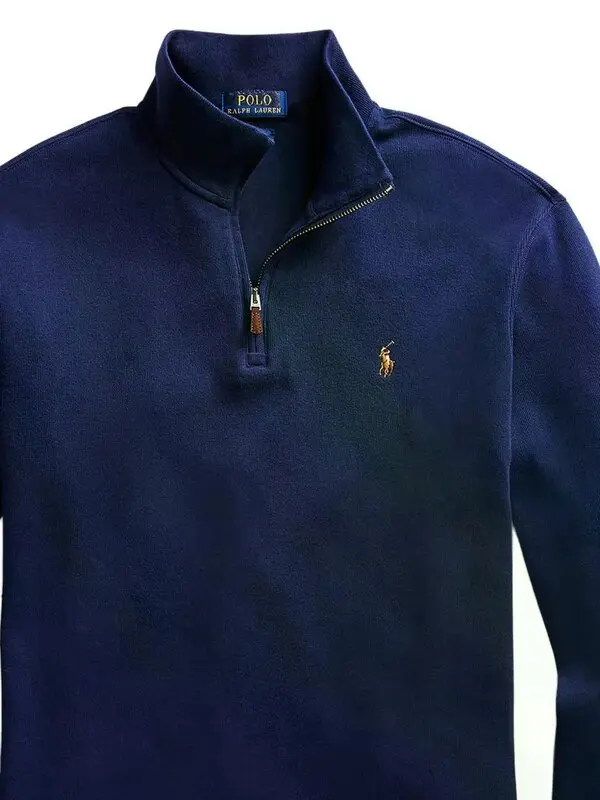 Polo Ralph Lauren Zip-up Sweater - Blue