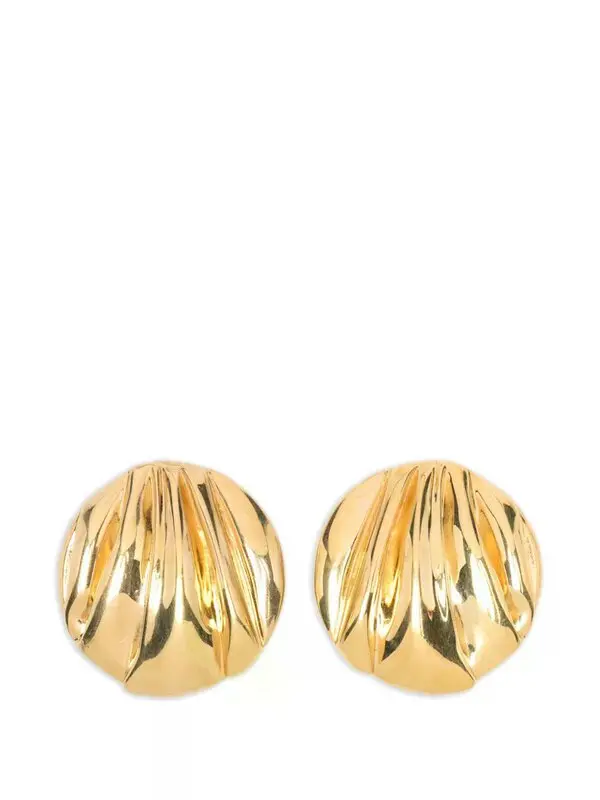 Chloé Disc Earrings - Gold