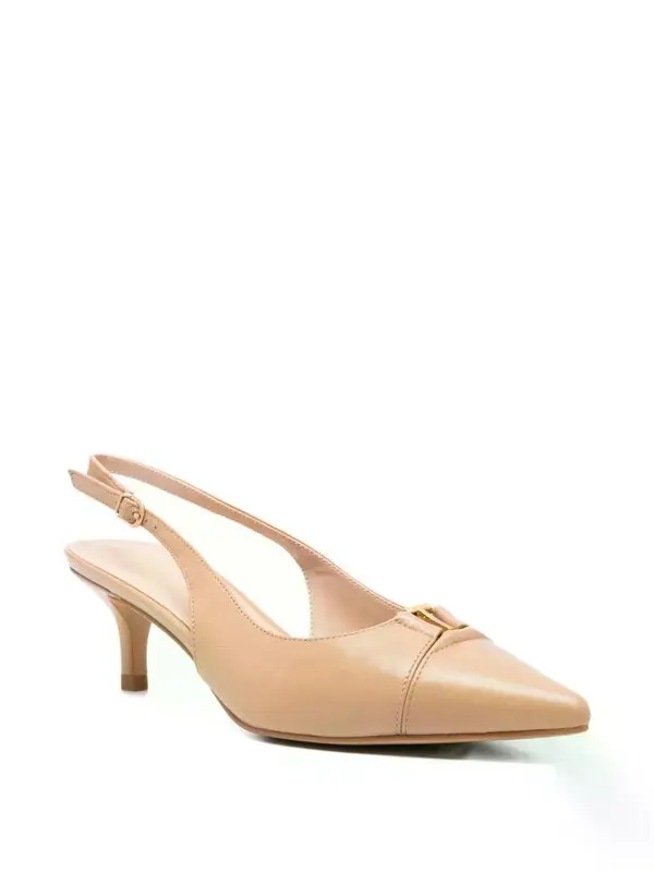 TWINSET Buckle-detail Slingback Pumps - Neutrals
