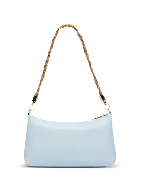 Moschino Twisted Strap Tote Bag - Blue