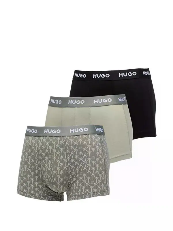 Hugo Logo Boxer Briefs - Green