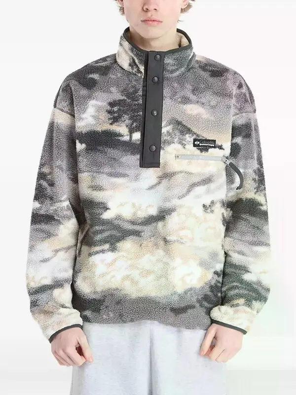 Columbia Helvetia™ Logo-patch Sweatshirt - Grey