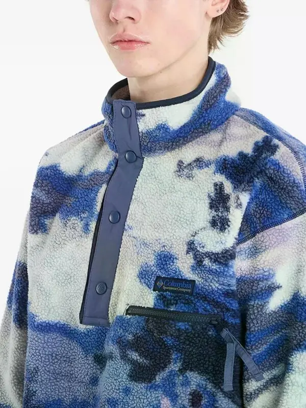 Columbia Helvetia™ Half-snap Printed Sweater - Blue