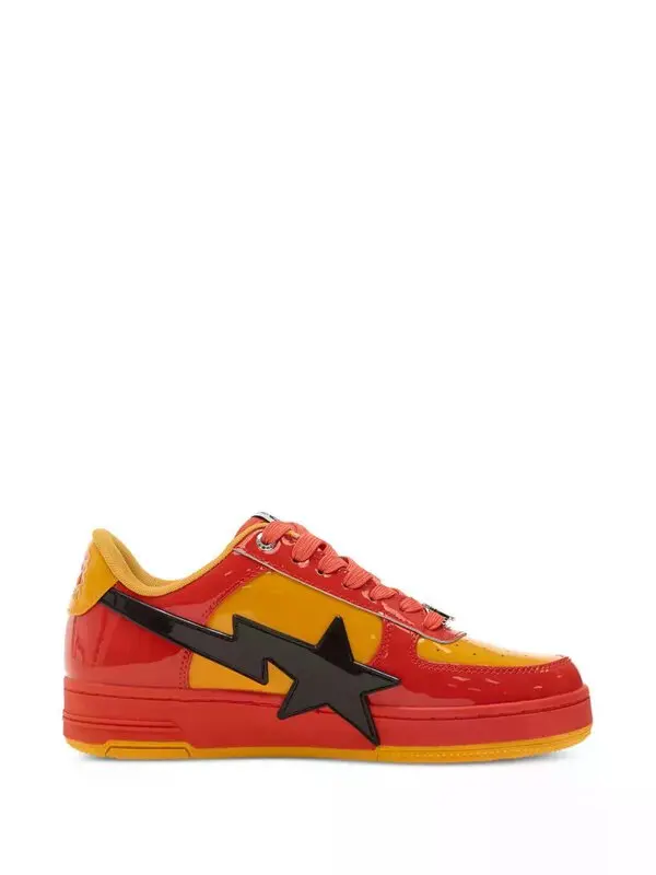 A BATHING APE Sta Os 1 M2 Lace-up Sneakers - Red