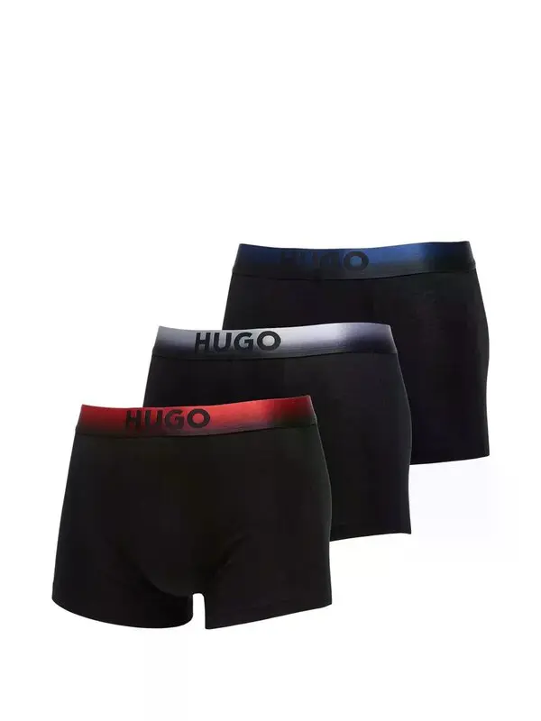 Hugo Logo-detail Boxers Set - Black