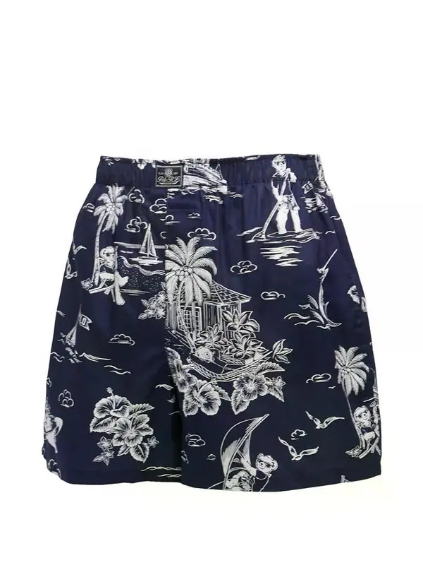 Polo Ralph Lauren Cotton Boxer 3-pack - Blue