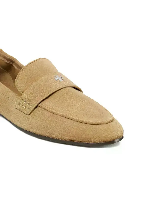 Tory Burch Appliqué Ballet Loafers - Neutrals