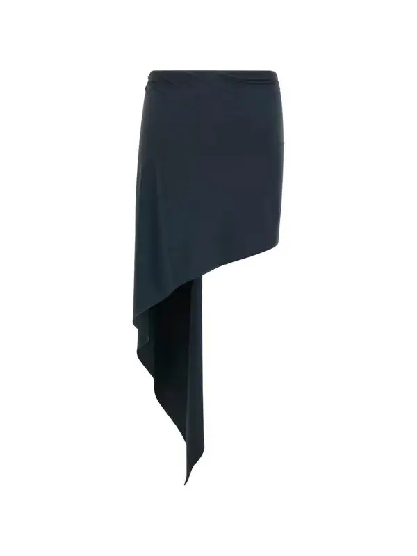 Magda Butrym Floral Appliqué Asymmetrical Cover-up