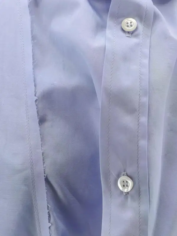MAISON MARGIELA Cotton Shirt - Blue
